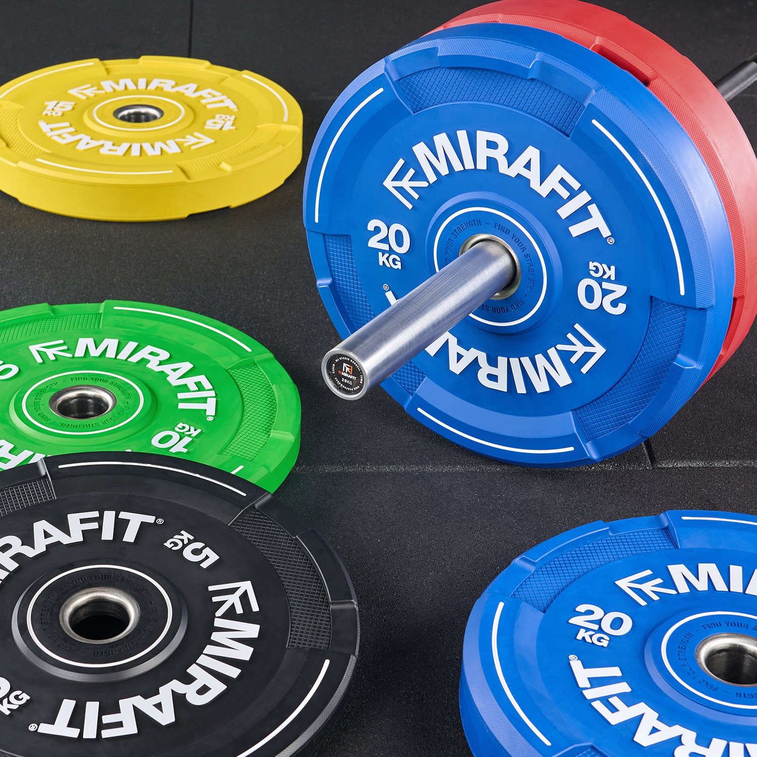 Weight Plates - Weights & Bars - Mirafit