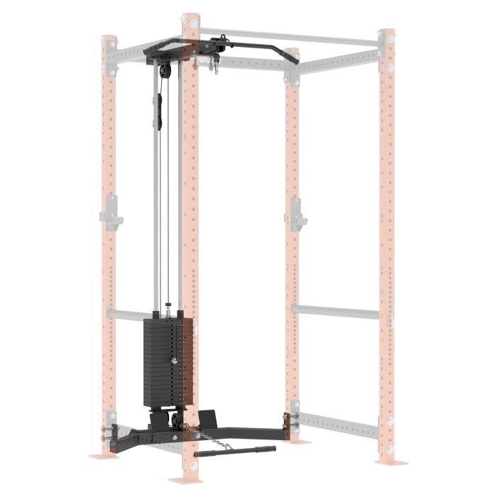 M3 Rack Rear Cable System with Weight Stack | Mirafit