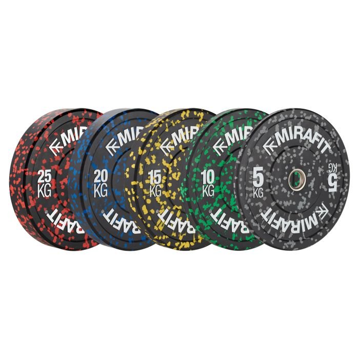 Colour Splash Bumper Plates | Mirafit