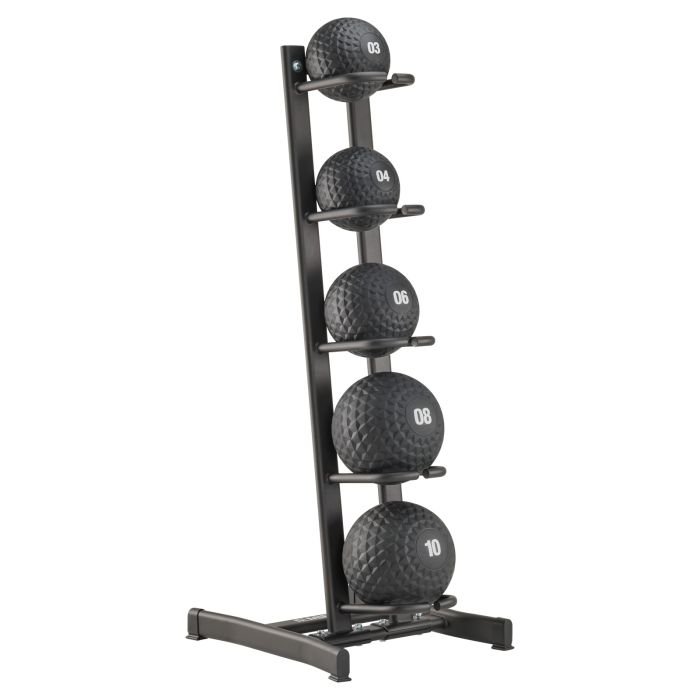 5 Medicine Ball Set with Rack | Mirafit