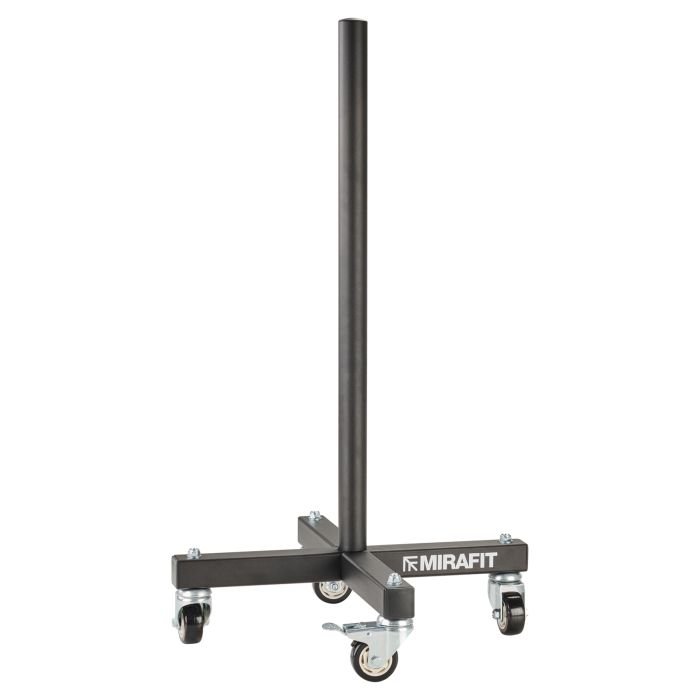 Bumper Plate Stacker Trolley | Gym Storage | Mirafit