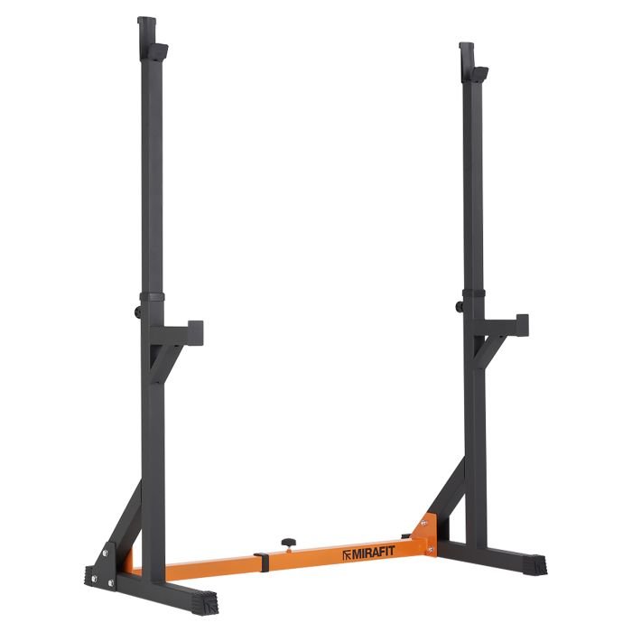 M120 Squat Rack With Fixed Spotter | Mirafit