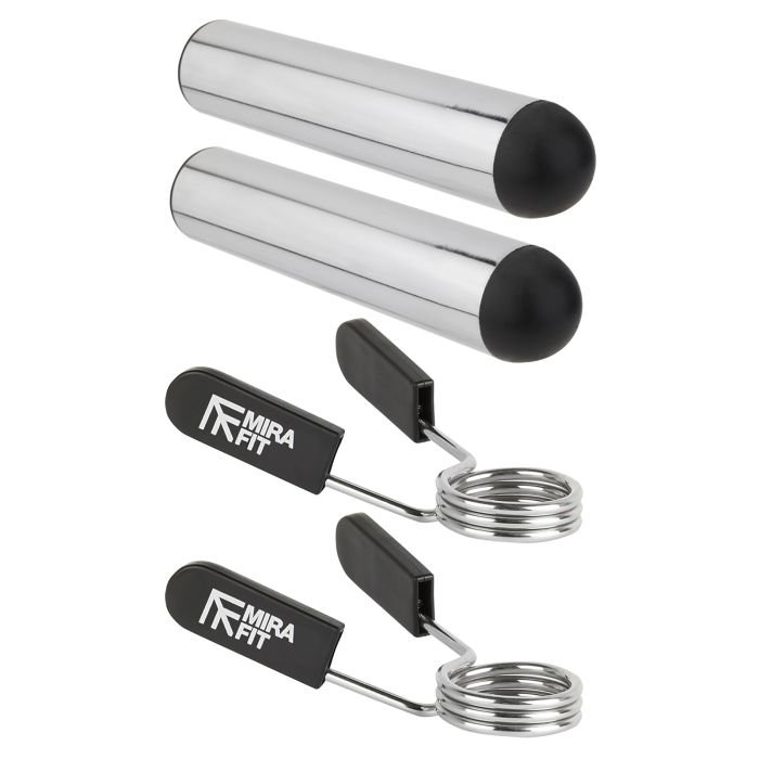 2" Weight Bar Adaptor Sleeves And Collars For 1" Bars | Mirafit