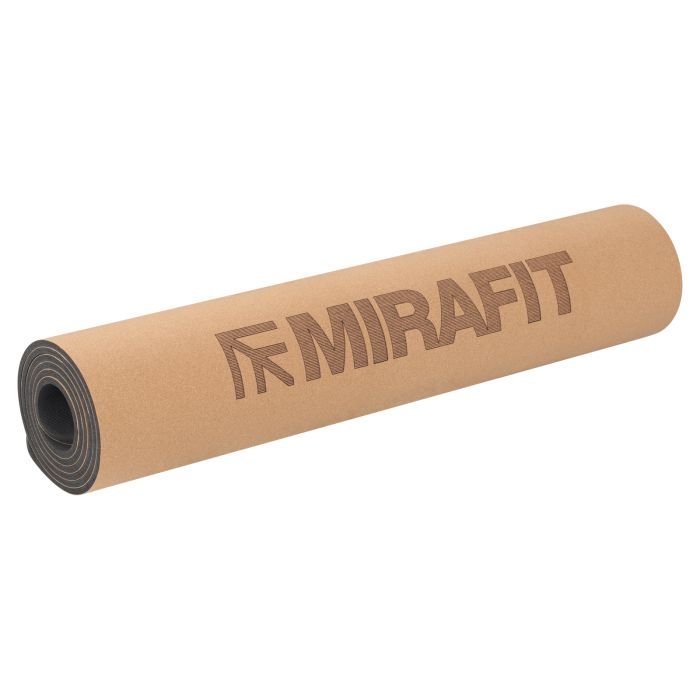 6mm Rubber/Cork Yoga Mat | Mirafit