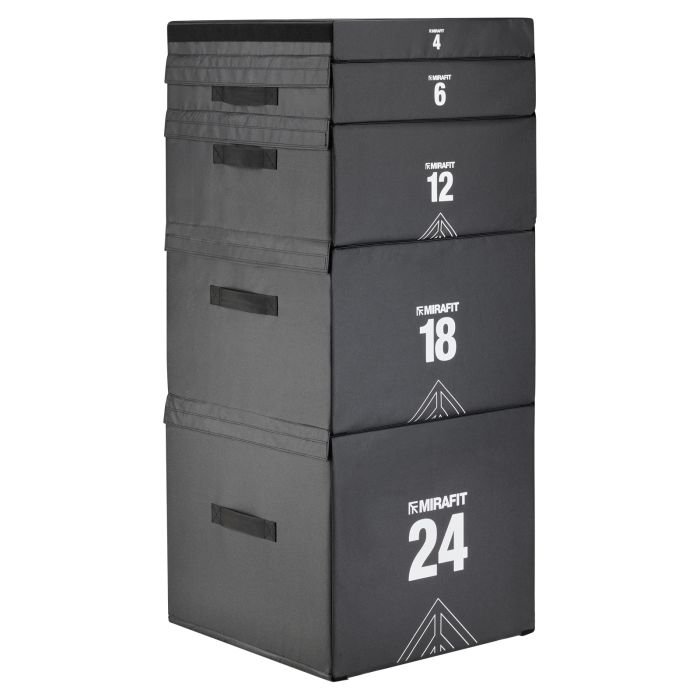 Soft Stackable Plyo Jump Boxes | Mirafit