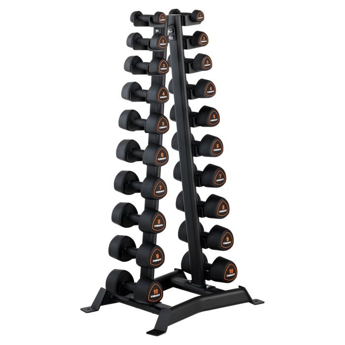 Studio Dumbbell Hand Weights & Storage Rack | Mirafit