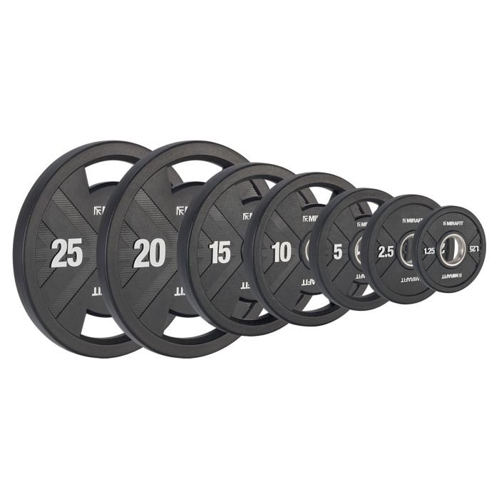Urethane Weight Plates with Handles | Mirafit