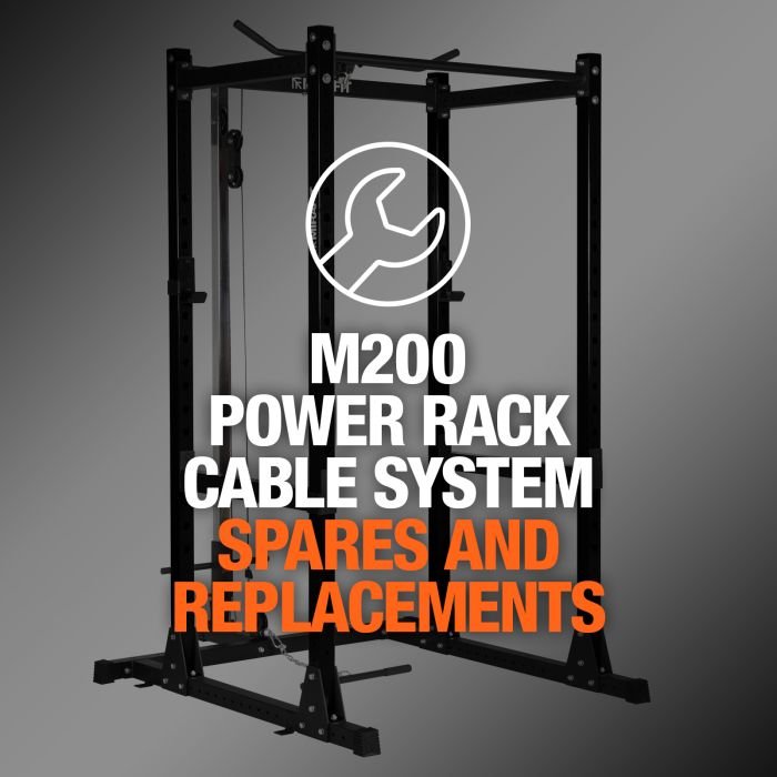 Spare Parts for Mirafit M200 Power Rack Cable Pulley System