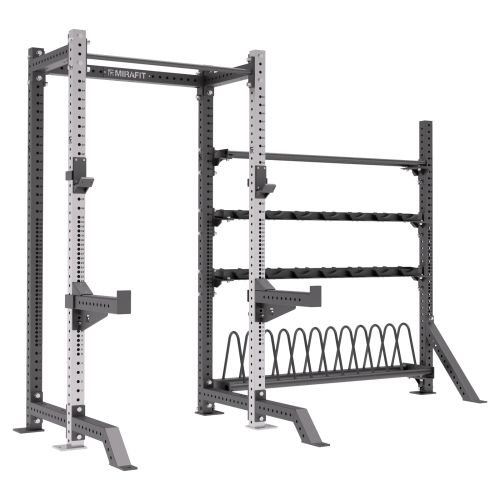 M4 Half Power Rack with Storage Options | Mirafit