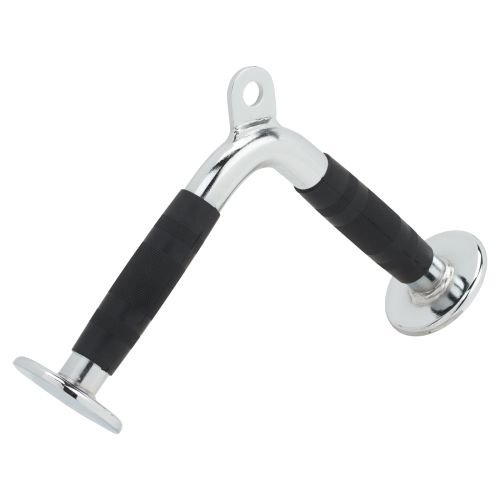 Revolving Curl Bar Attachment With Rubber Grips | Mirafit