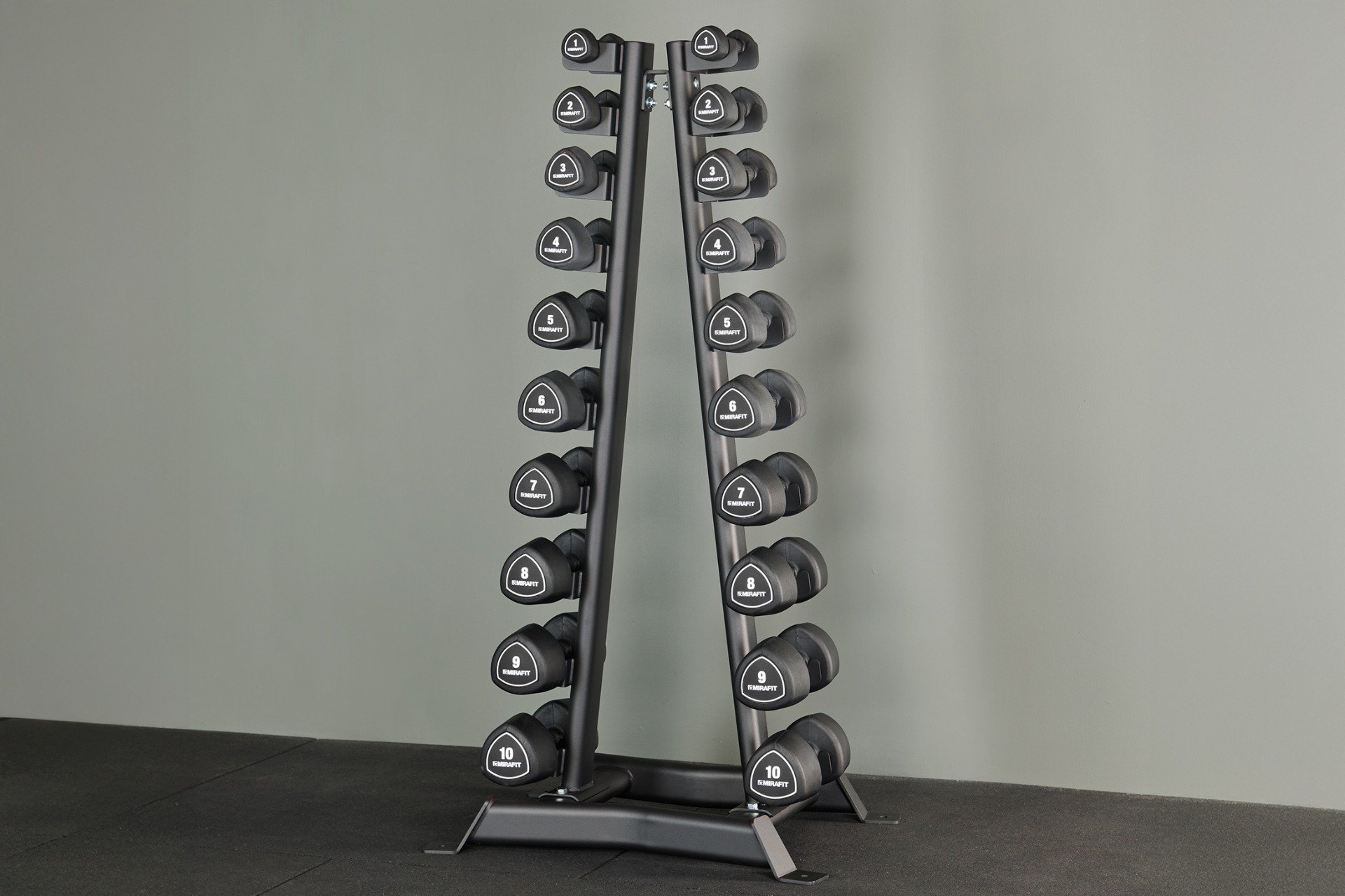 Studio Dumbbell Hand Weights & Storage Rack | Mirafit