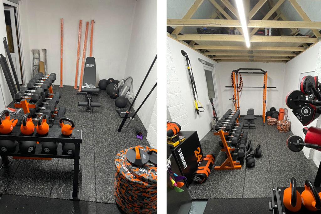 Five Inspirational Home Gyms for 2023 | Mirafit