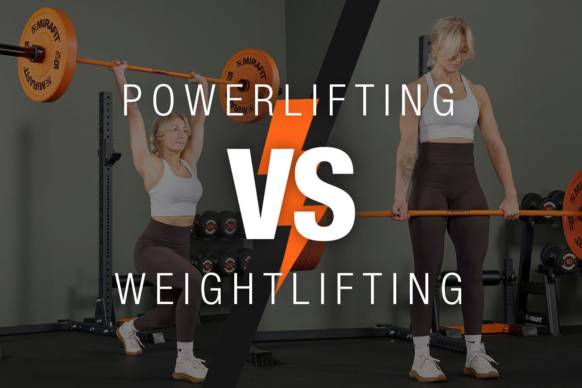 Powerlifting vs Weightlifting | Mirafit