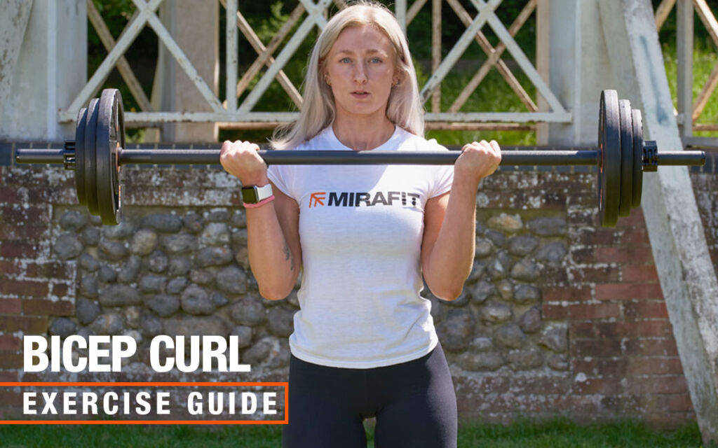 Bar and Weight Plate Arm Exercises | Mirafit