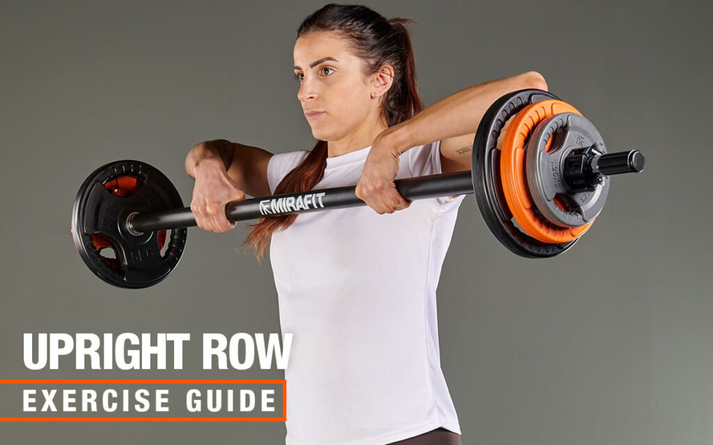 Upright Row Exercise AE How To Do A Barbell Upright Row With Proper