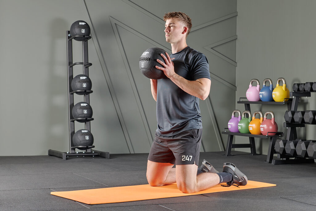 Build Chest Muscle with Med Balls | Mirafit