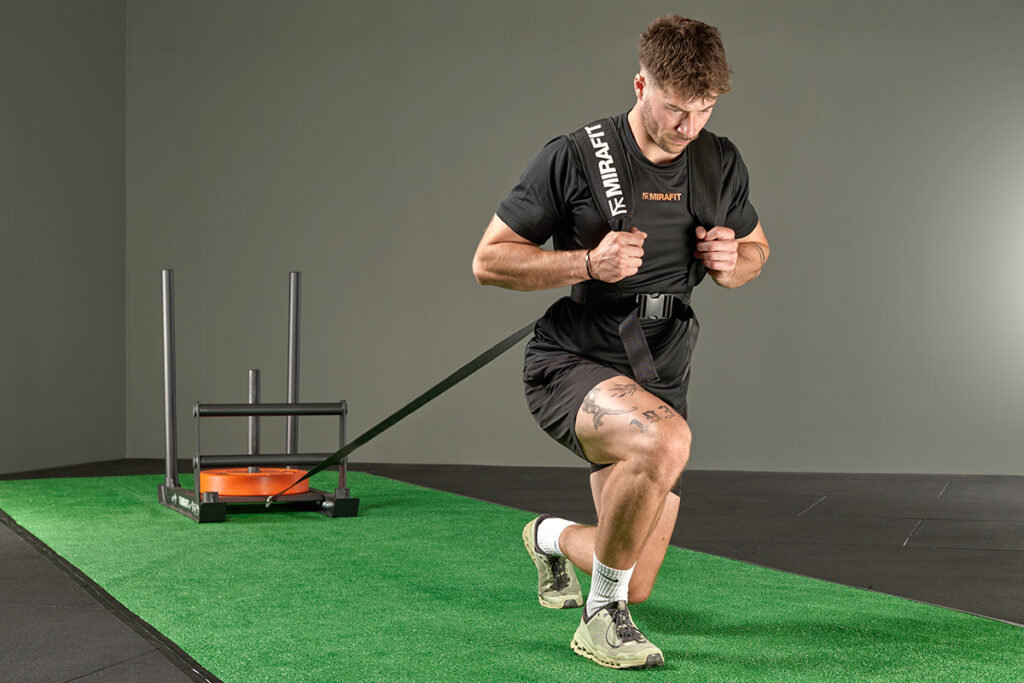 Weight Sled Conditioning Exercises | Mirafit