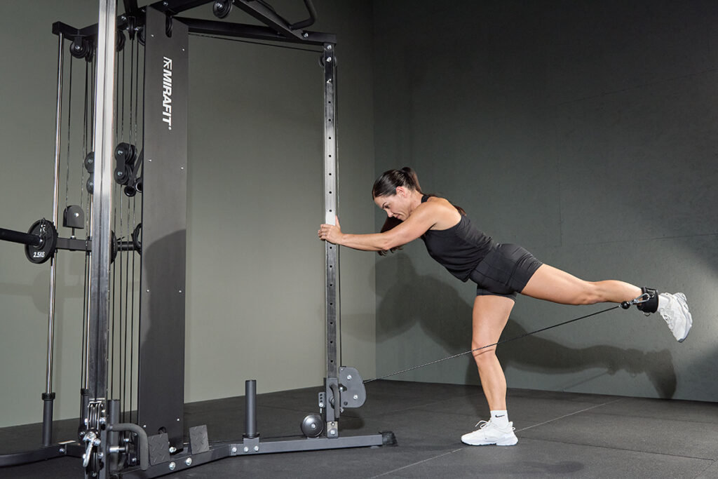 Single Leg Kickback Single Leg Hamstring Kickback Exercise Technique