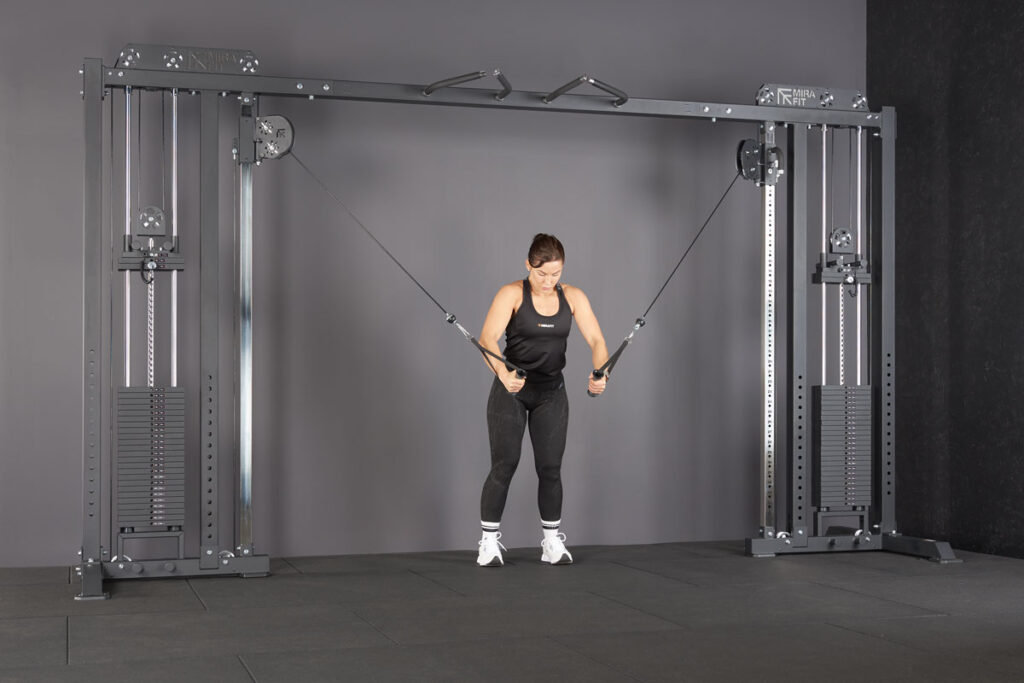 High Cable Crossover Smith Machine With Cable Crossover
