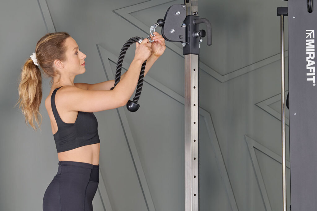 How to Use Cable Machine Attachments | Mirafit