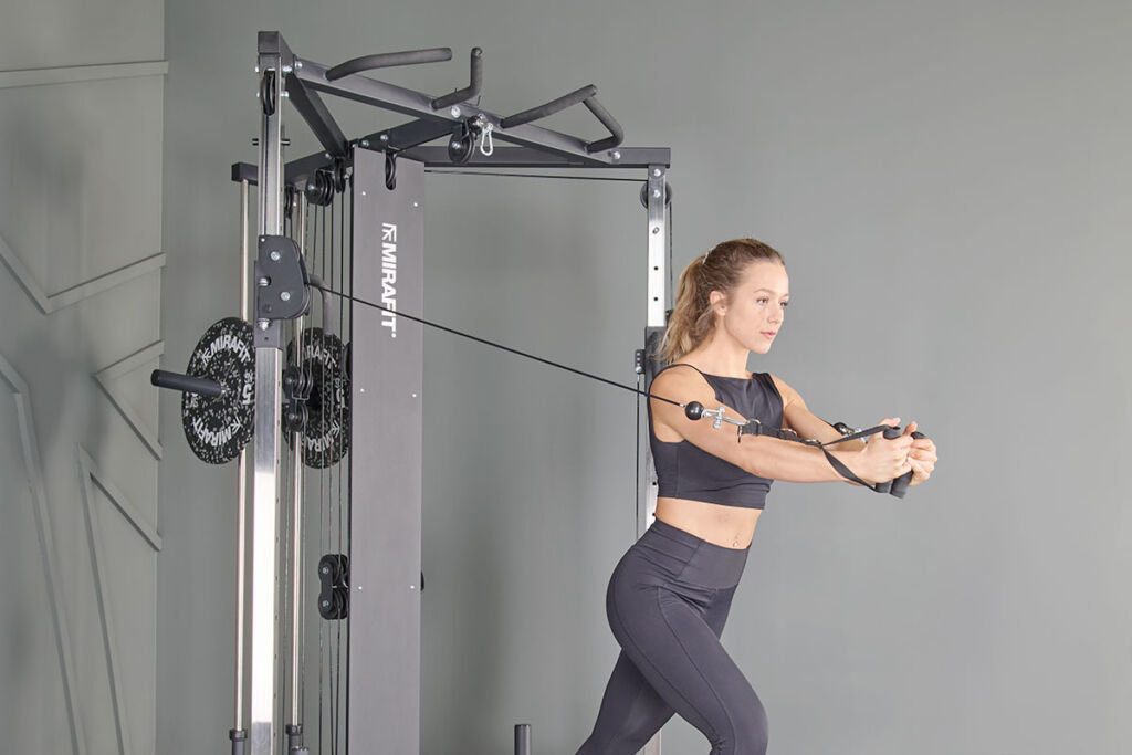 How to Use Cable Machine Stirrup Handles | Mirafit