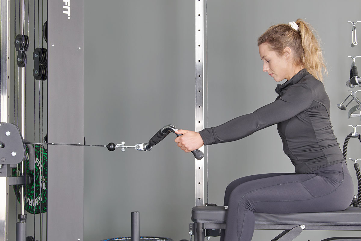 How To Use a Cable Machine Multi Purpose Attachment | Mirafit