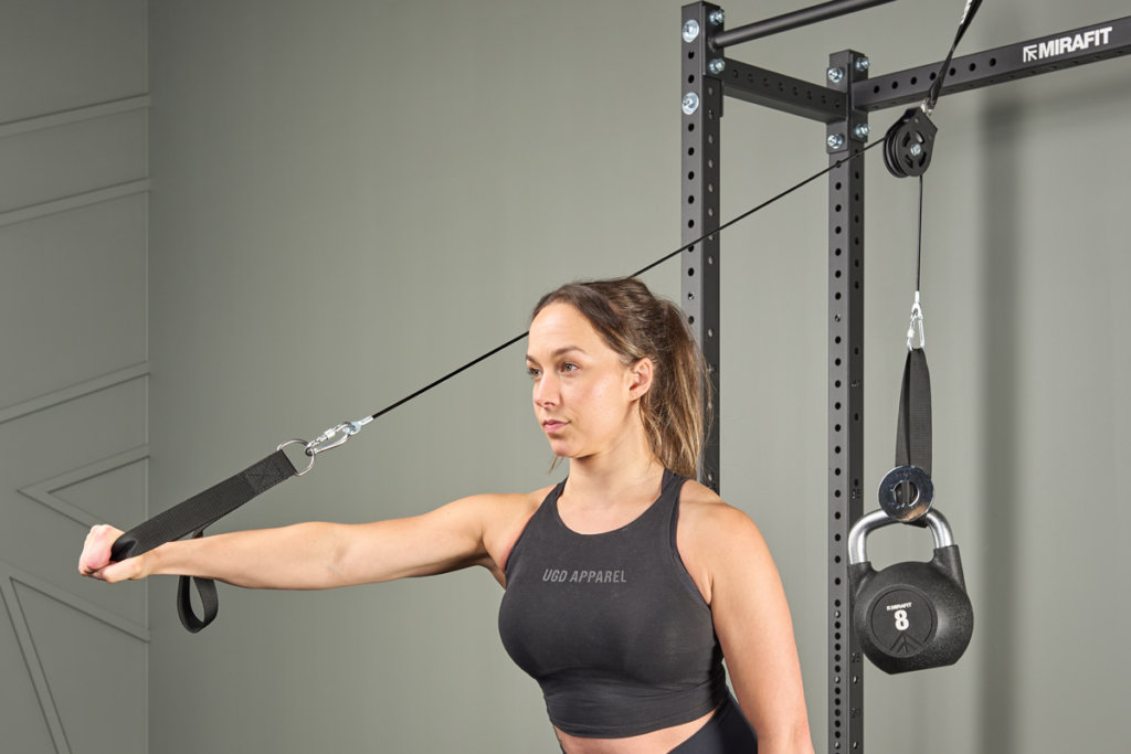 Cable Kickback Variations | Mirafit