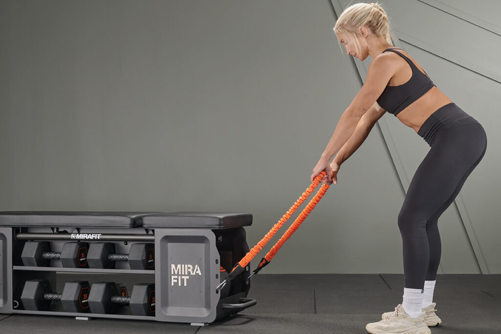 HIIT Bench Workout at Home | Mirafit